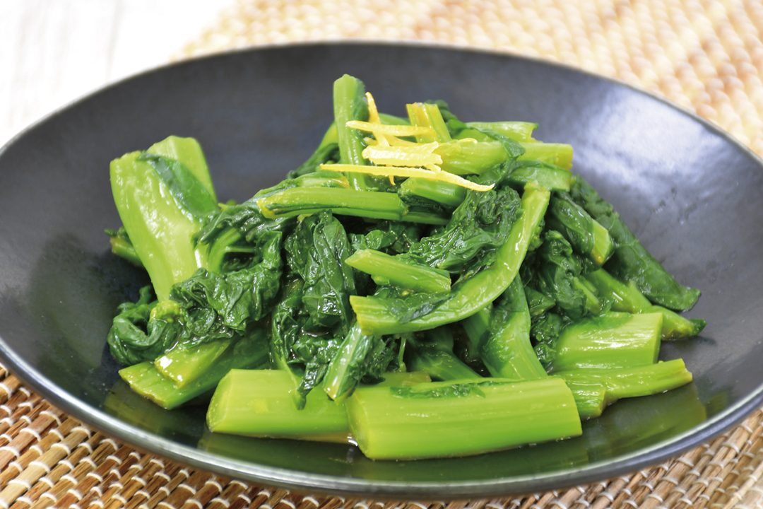 かき菜の辛子和え | クッキングレシピ | よつ葉生協